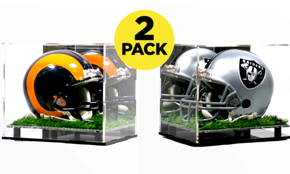 Mini Football Helmet Display Deluxe Mini Helmet Display Case